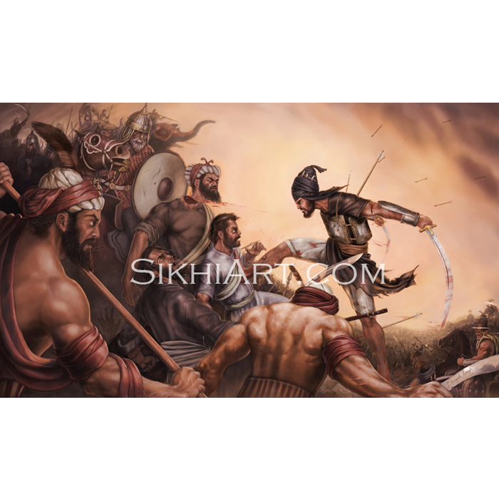 Guru Gobind Singh Ji & the Vadde Sahibzaade